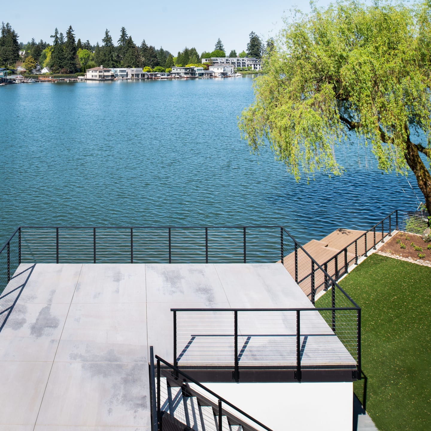 Express Side Mount Angle Line Post | Cable Railing | Viewrail | Viewrail